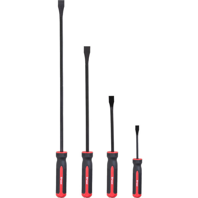 Renegade Industrial Thru Tang Heavy Duty 4 Piece Pry Bar Set with ...