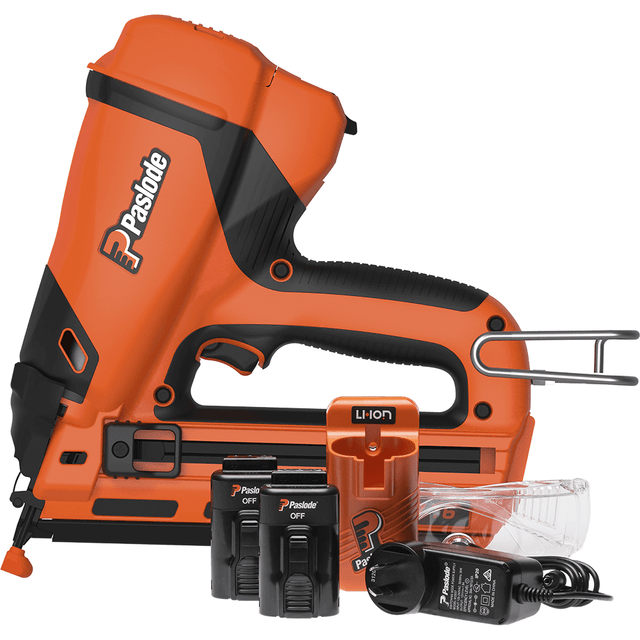 Paslode Twin Kit Framer/Finish Frame Angle Brad 4 X Batteries ...