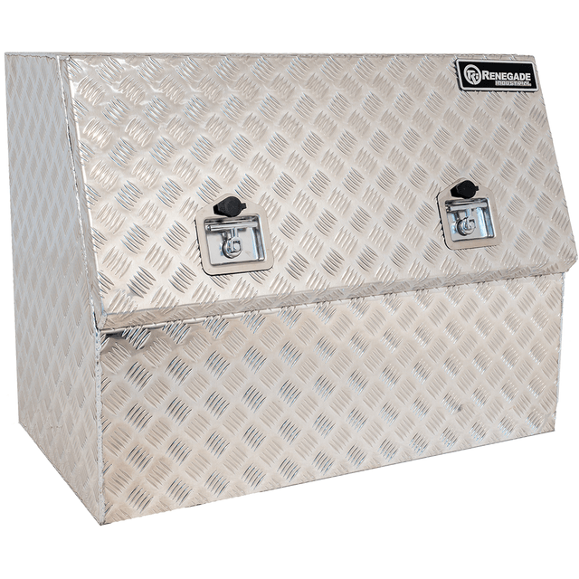 Renegade Industrial 900mm Checker Plate Aluminium High Side Ute Tool ...