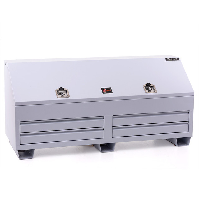 Renegade Industrial 1770mm 4 Drawer White Powder Coat Steel Truck Box ...