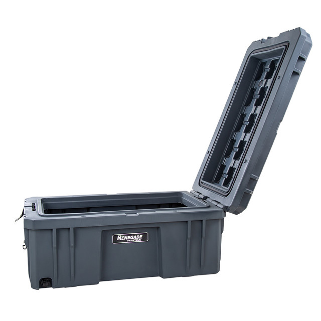 Renegade Industrial 100L End Open LLDPE Grey Tuff Box - TUFF840V3 ...