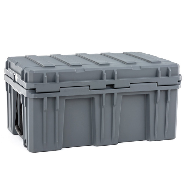 Renegade Industrial 160L Large LLDPE Grey Tuff Box - TUFF910V3 | TradeTools