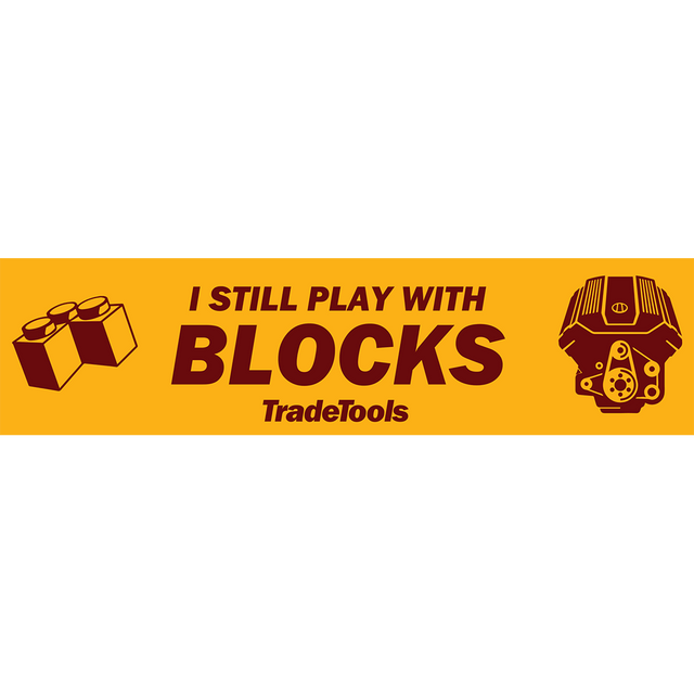 TradeTools Sticker - I Still Play With Blocks - TTSTICKER-BLOCKS ...