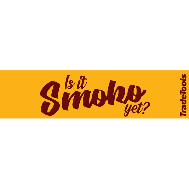 TradeTools Sticker - Is It Smoko Yet? - TTSTICKER-SMOKO | TradeTools