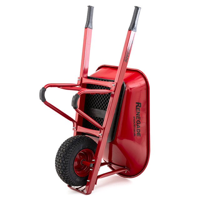 Renegade Industrial Steel Tray Steel Rim Wheel Barrow 60mm x 35mm Steel ...