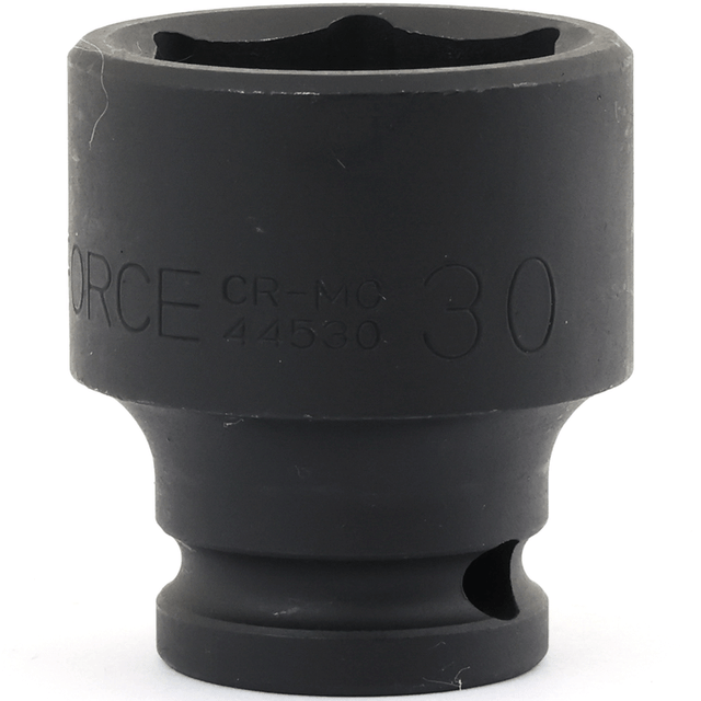 Force 30mm x 1/2" Drive Metric 6 Point Impact Socket - 44530 | TradeTools