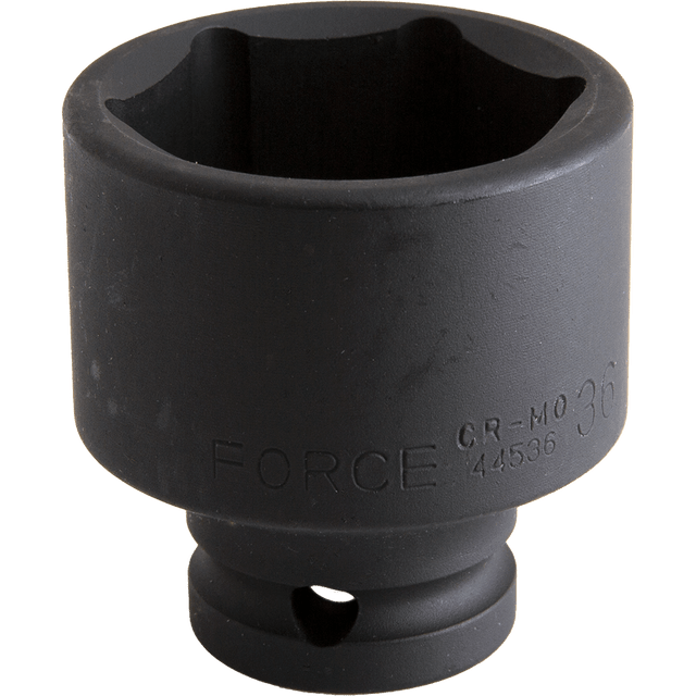 Force 36mm x 1/2" Drive Metric 6 Point Impact Socket - 44536 | TradeTools