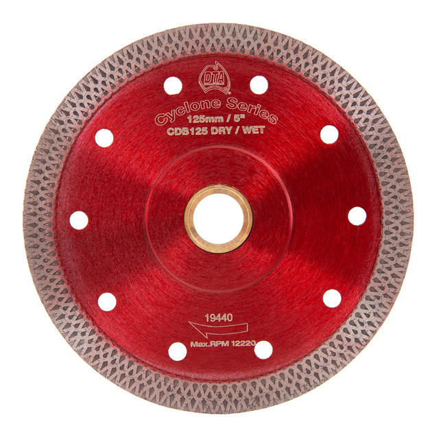 DTA 125mm Cyclone Diamond Mesh Blade - CDB125 | TradeTools
