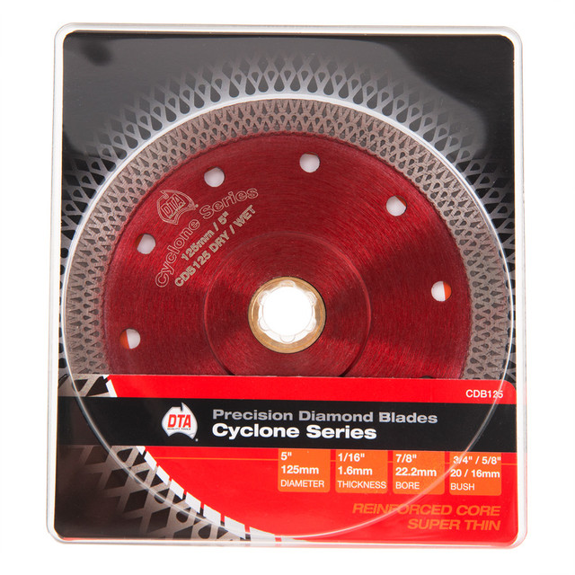 DTA 125mm Cyclone Diamond Mesh Blade - CDB125 | TradeTools