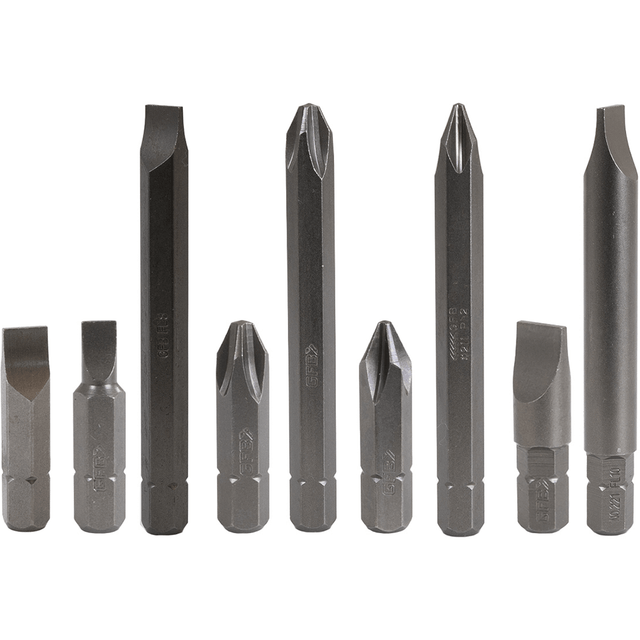 GFB 9 Piece Multi Power Bit Set - GFB-214-C | TradeTools