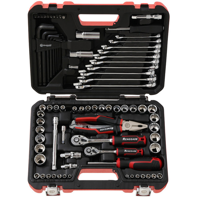 Renegade Industrial 92 Piece Portable Tool Kit - RI92BMC | TradeTools