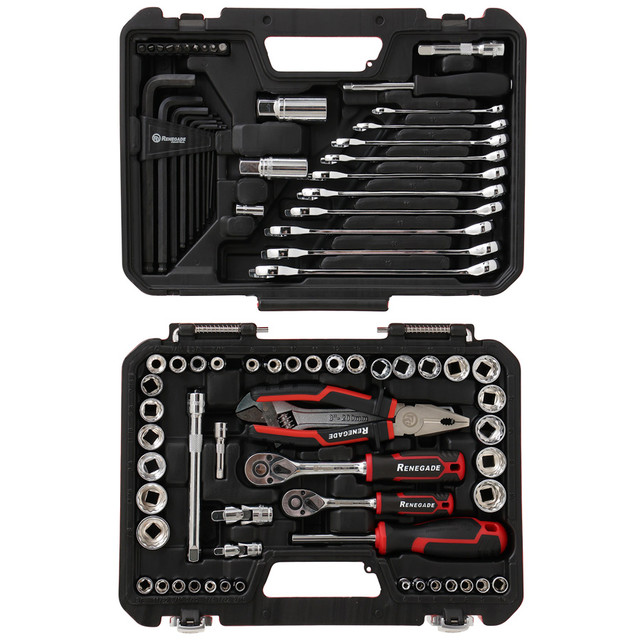 Renegade Industrial 92 Piece Portable Tool Kit - RI92BMC | TradeTools