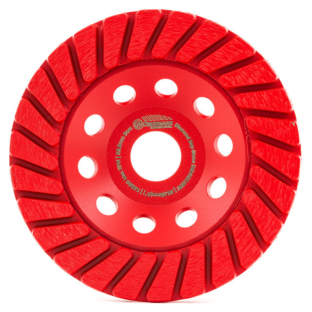 Renegade Industrial 125mm (5") Turbo Wave Diamond Cup Stone - RIDCS125W ...