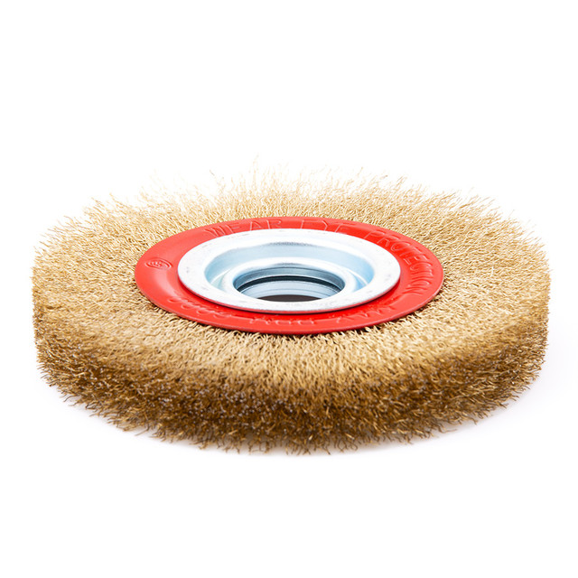 Renegade Industrial 150mm Crimped Brass Coated Wire Wheel - WW15025 ...