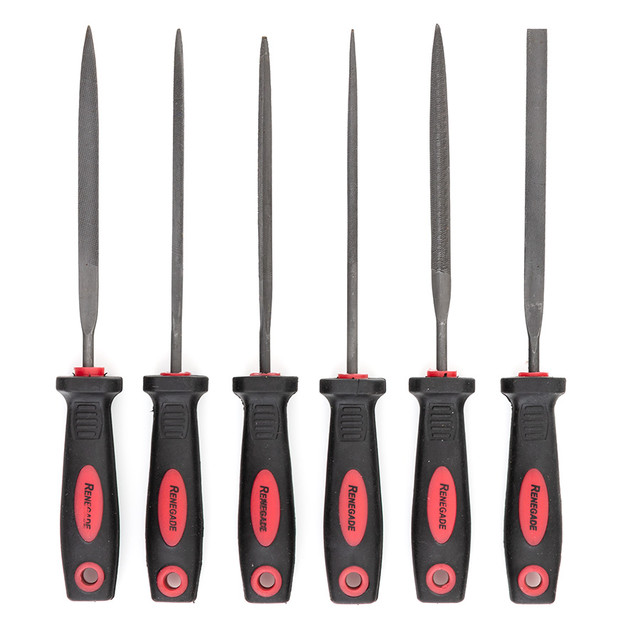 Renegade Industrial 6 Piece Mini Needle File Set - RI6MFS | TradeTools