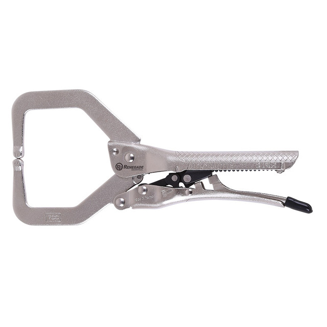 Renegade Industrial 180mm (7") C-Clamp Lockjaw Automatic Locking Pliers ...