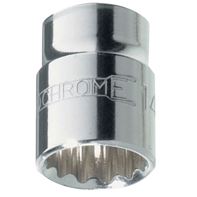 Sidchrome 10mm x 1/2" Drive Metric 12 Point Standard Socket - SCMT14227 ...