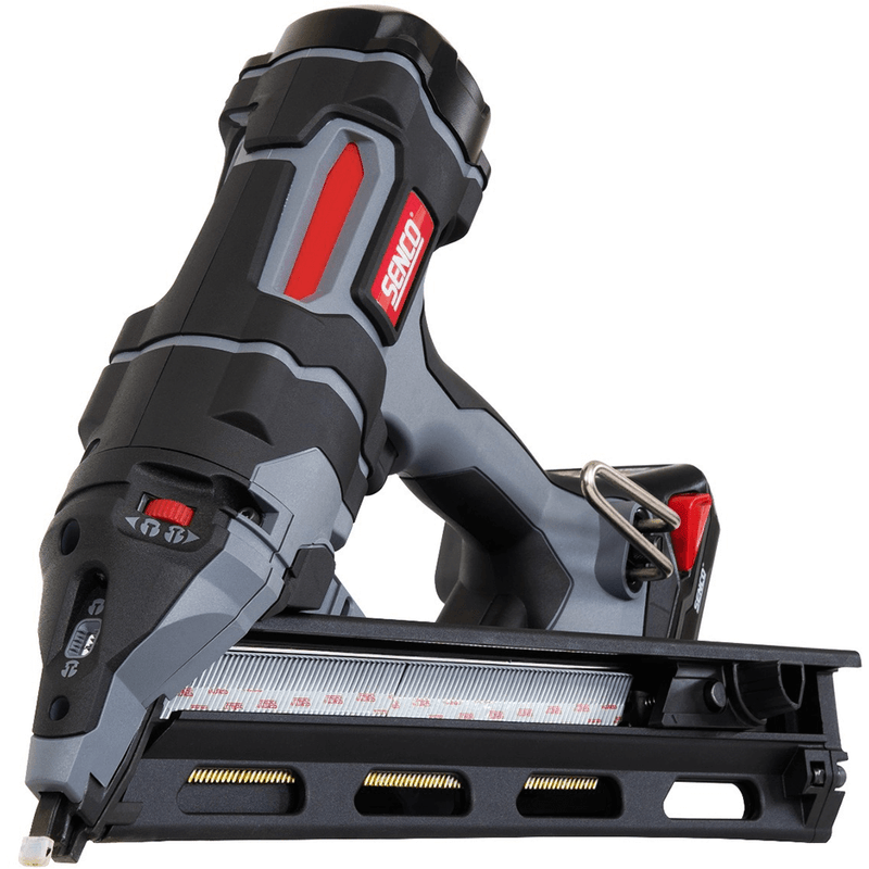 Senco 18V 2.0Ah Evolve Cordless 15G DA Angle Finishing Brad Nail Gun ...