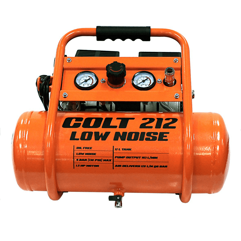Airco Colt 212 1.5HP Low Noise Oil Free Direct Drive 120LPM Air ...