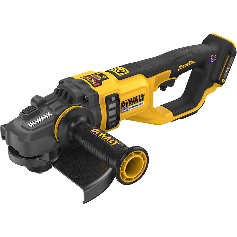 DeWALT 54V XR FLEXVOLT 230mm 9 Brushless Cordless Angle Grinder Skin DCG460N XJ TradeTools
