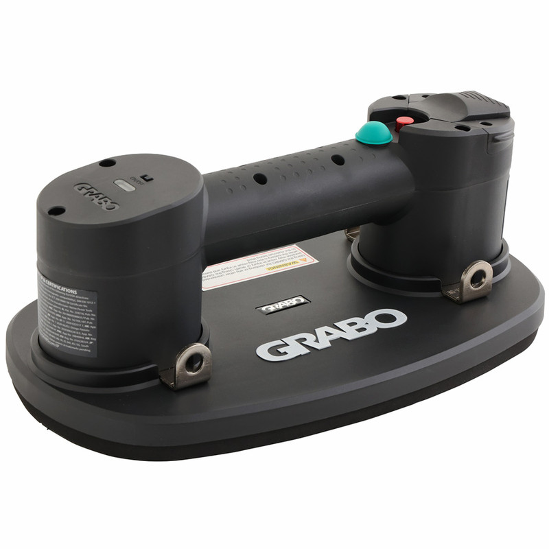 Grabo Portable Cordless Vacuum Lifter Suction Cup With Dial Display ...