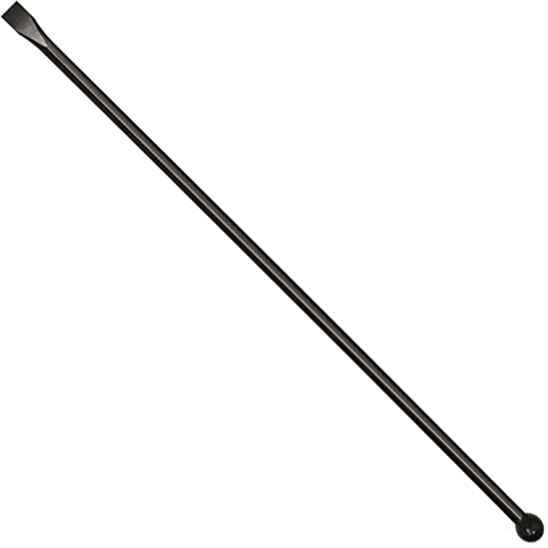 Rennsteig 1500mm x 30mm Heavy Duty Straight Edge Crow Bar With Pointed ...