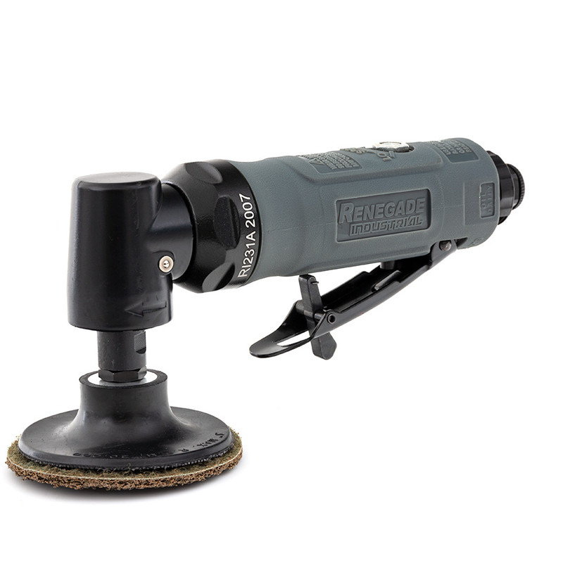 Renegade Industrial Air Sander Right Angle Kit With Roloc Discs ...