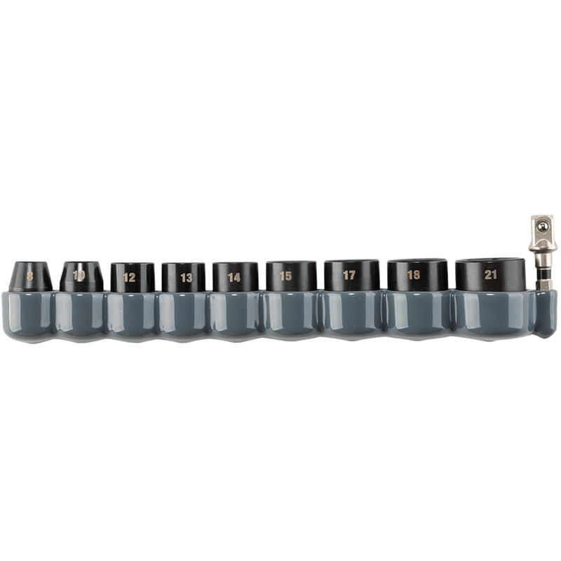 Makita 10 Piece Assorted 3/8" Impact XPS Metric Socket Set - E-19009 ...