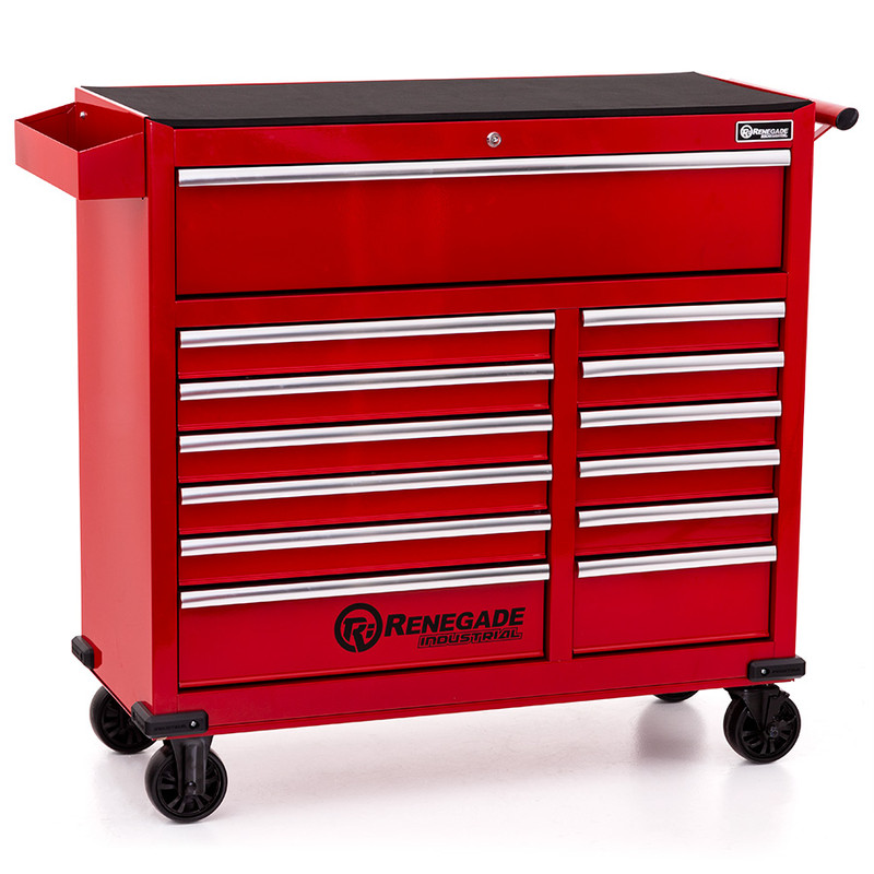 Renegade Industrial 42" 13 Drawer Tool Cabinet - RI42-13X | TradeTools