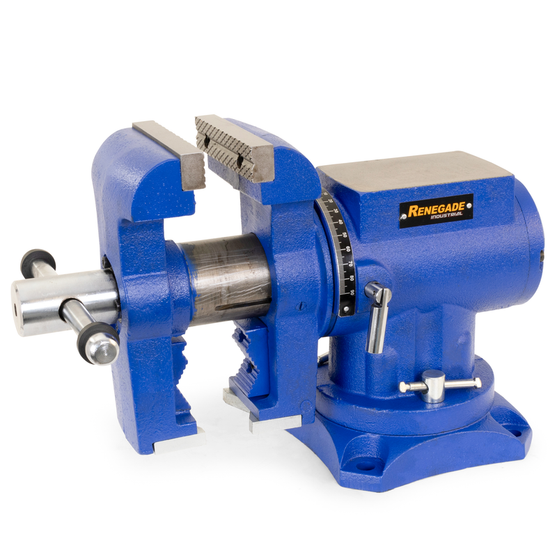 Renegade Industrial 125mm (5") Multi-Purpose Heavy Duty Bench Vice ...