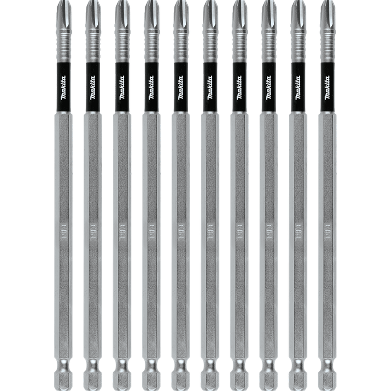 Makita Impact XPS PH3 x 150mm Power Bits - 10 Pack - E-09581 | TradeTools