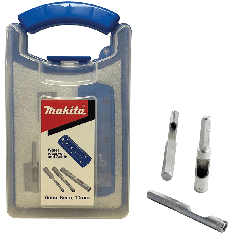 Makita 3 Piece 6/8/10mm Mini Diamond Core Bits Set - P-66628 | TradeTools
