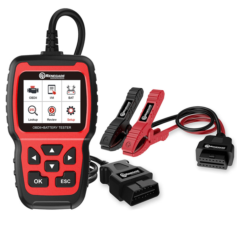 Renegade Industrial OBD2 Automotive Diagnostic Scan Tool Code Reader ...