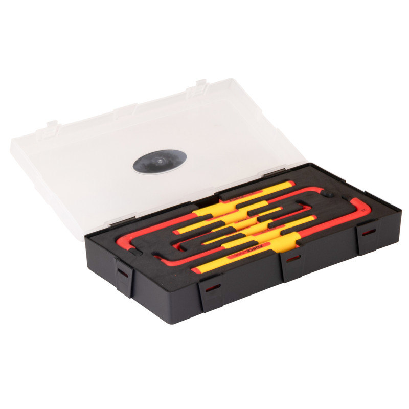 Force 2.5mm - 8 mm 6 Piece Insulated Extra Long Hex Key Set - K50641N ...