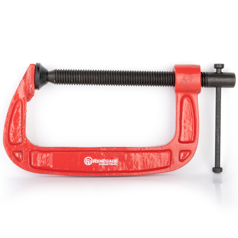 Renegade Industrial 100mm Heavy Duty G Clamp - RIRPOGC100 | TradeTools