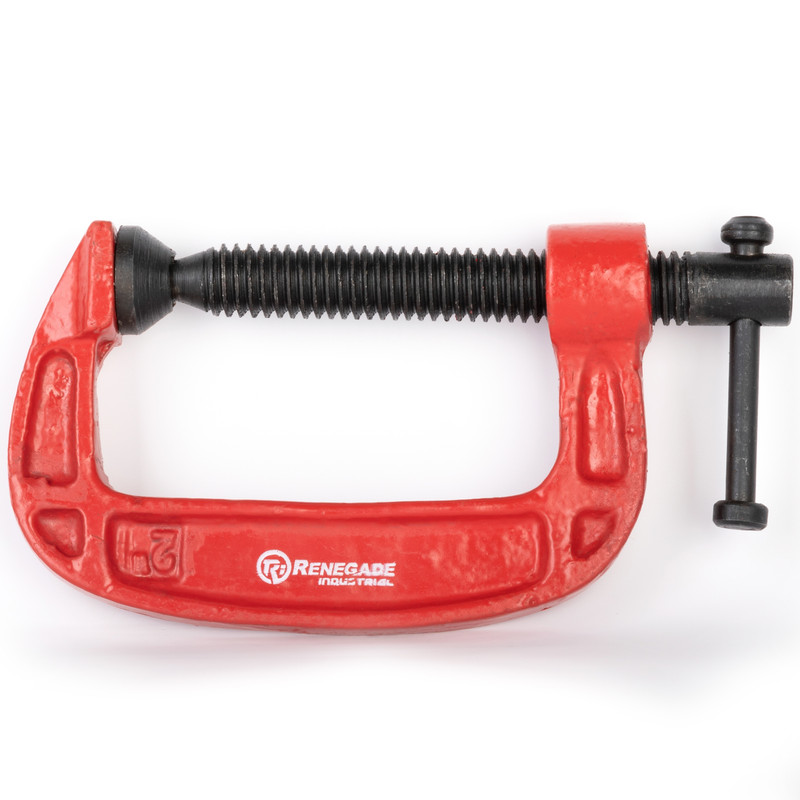 Renegade Industrial 50mm Heavy Duty G Clamp - RIRPOGC50 | TradeTools