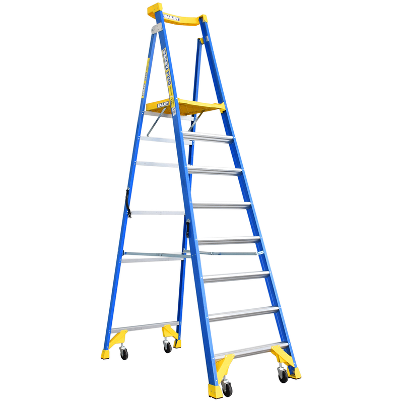 Bailey 2.4M (8') 8 Step P170 Fibreglass Job Station Platform Step ...