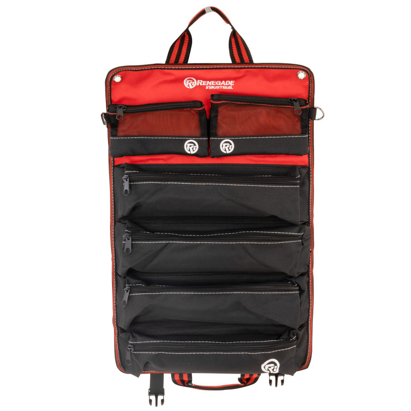 Renegade Industrial 6 Pocket Roll Up Tool Bag - RIRUTB | TradeTools