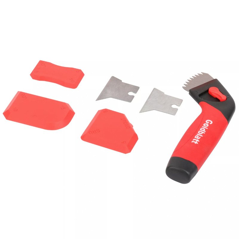 Goldblatt 6 Piece Caulking Tool Kit - G12738 | TradeTools
