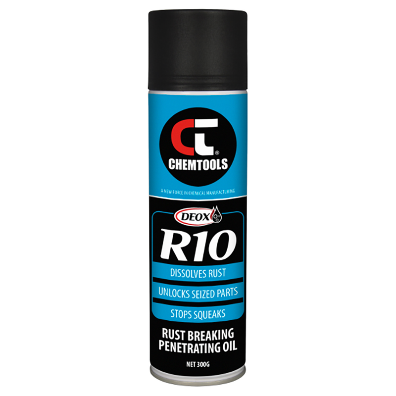 Chemtools DEOX R10 Rust Breaking Penetrating Oil 300g Aerosol Can - CT ...