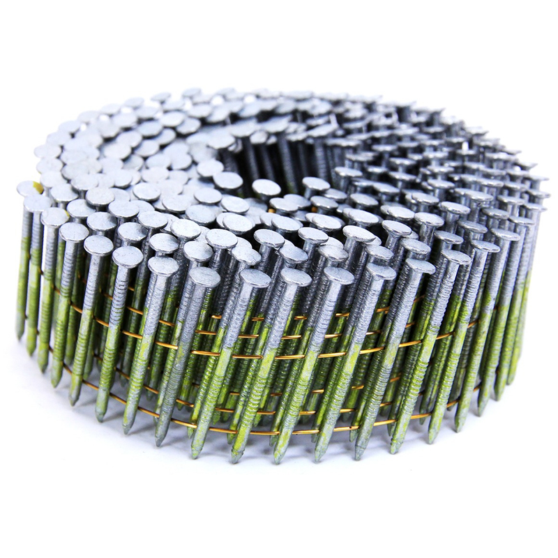 Airco 2.5mm x 45mm MAC Galvanised Ring Shank 15 Degree Wire Collated ...