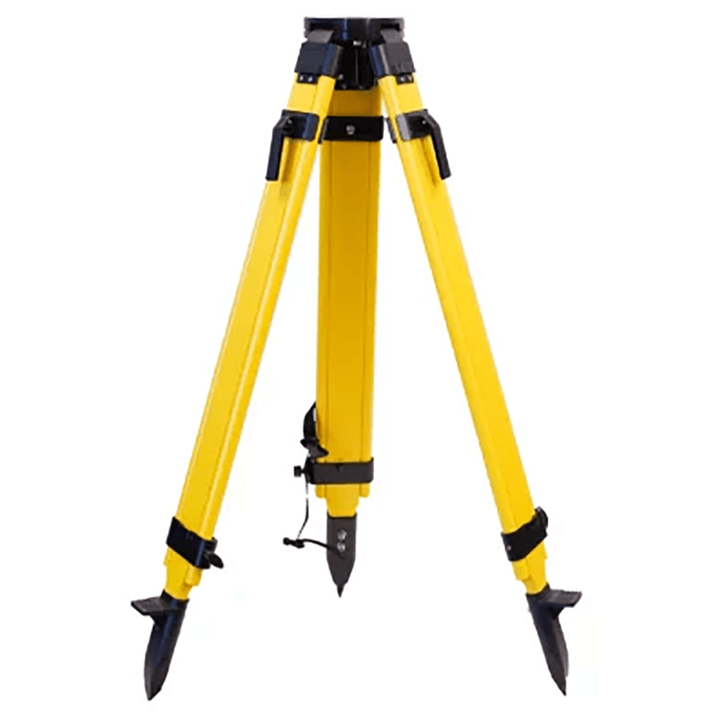iMEX Yellow Wooden Composite Laser Level Tripod - 012-SJW20 | TradeTools