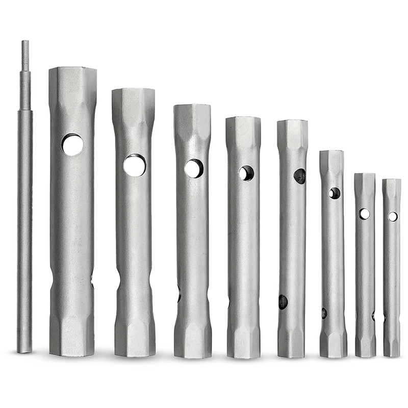 plumBOSS 9 Piece Metric Mixer Tap Tube Spanner Set - 6-22mm - MTS-8 ...