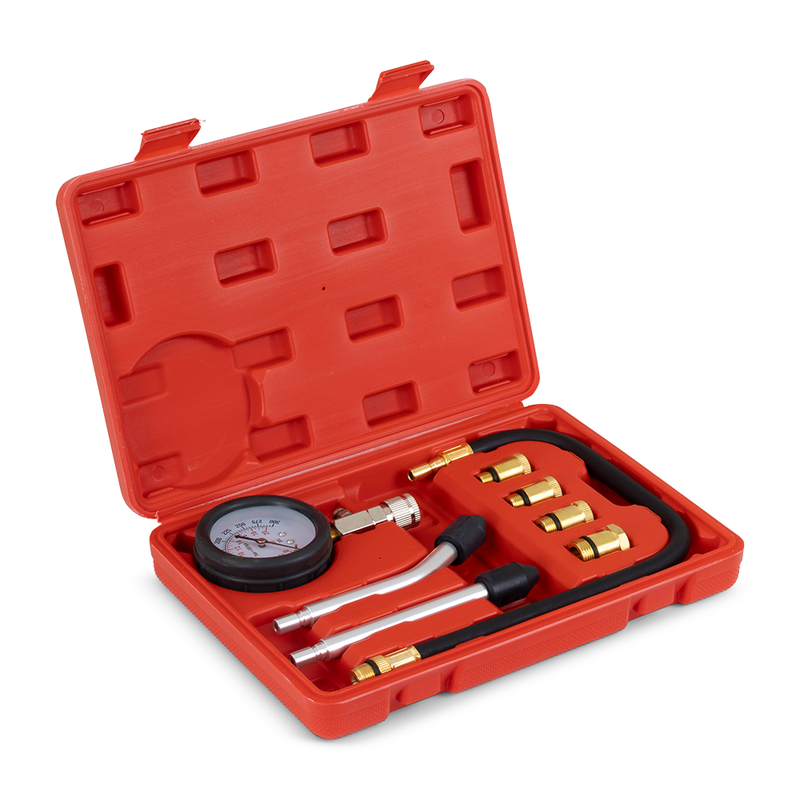 Renegade Industrial 8 Piece Petrol Engine Compression Test Kit ...