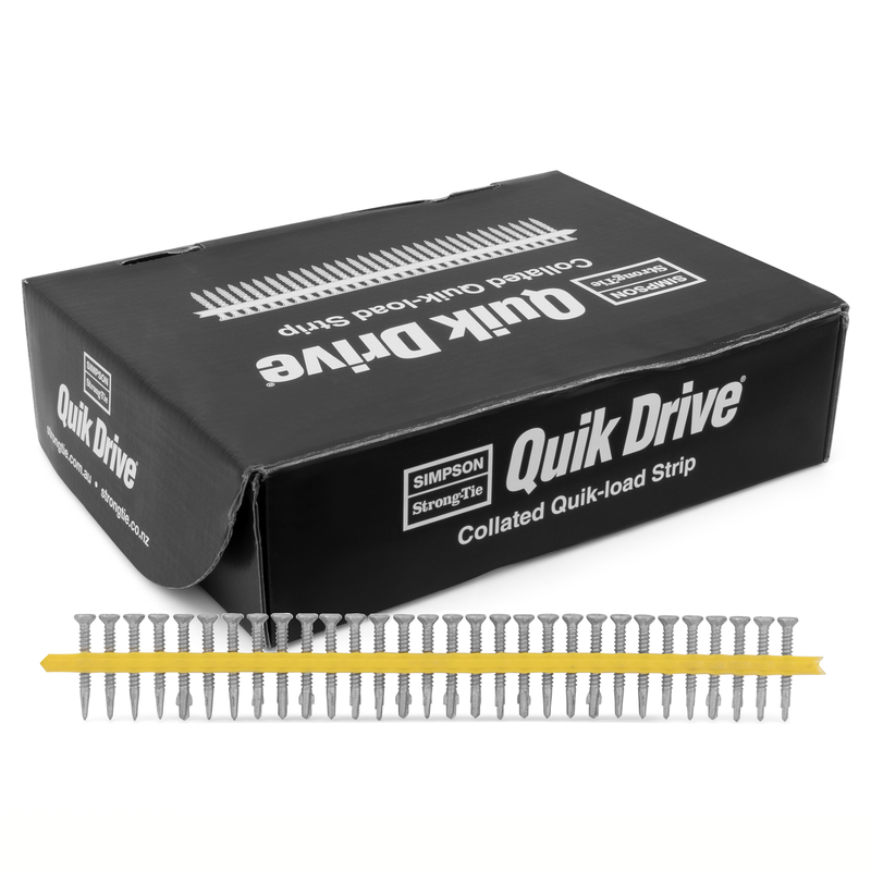 Simpson Strong-Tie Quik Drive 42mm x 10G Flat Head Timber To Metal ...