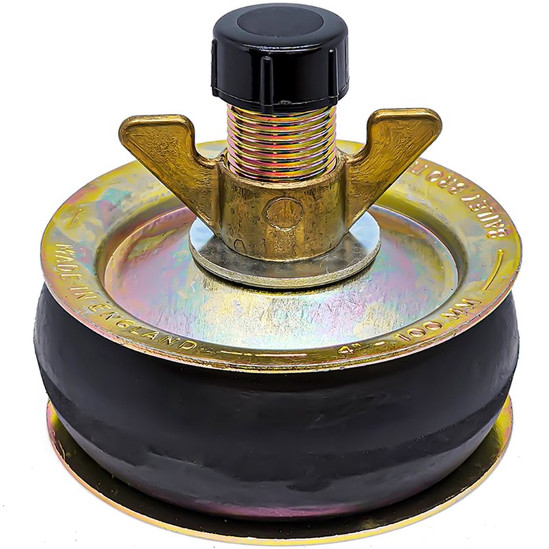 plumBOSS 100mm (4") Pressed Steel Test Plug - 4PS | TradeTools