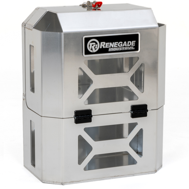 Renegade Industrial Lockable Aluminium Ute Canopy Fuel Container Jerry ...