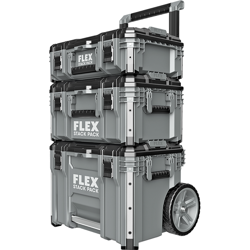 FLEX STACK PACK 3 Piece Tool Storage System Set - FSMA1101-3 | TradeTools