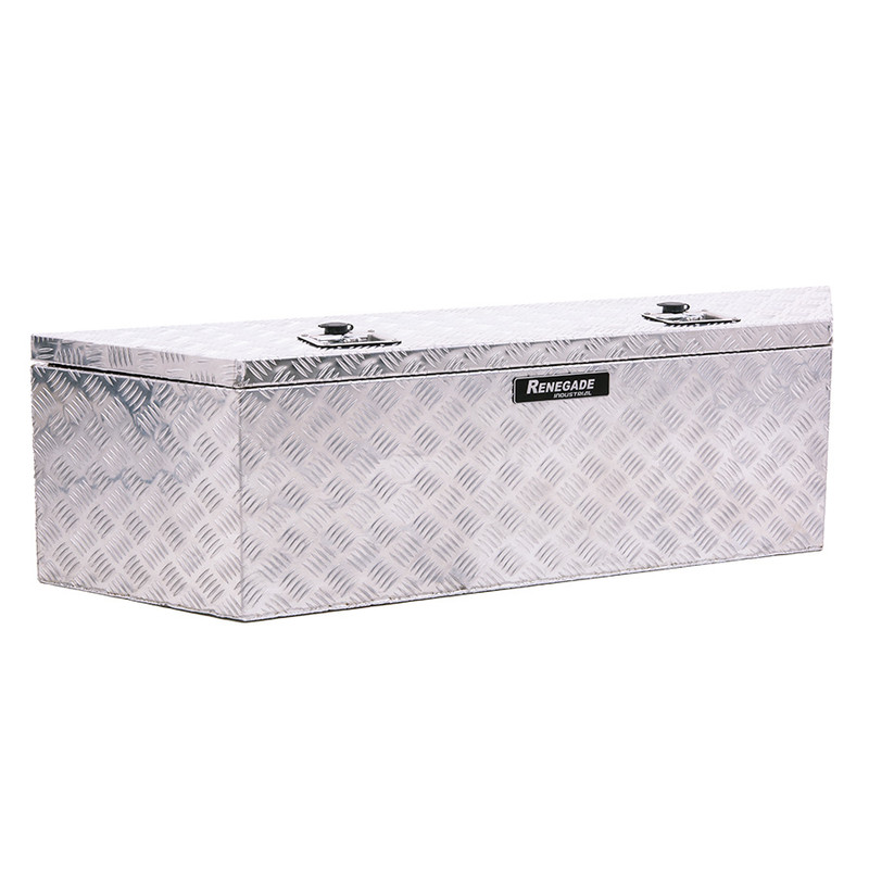 Renegade Industrial 1320mm Checker Plate Tapered Lid Aluminium Drawbar ...