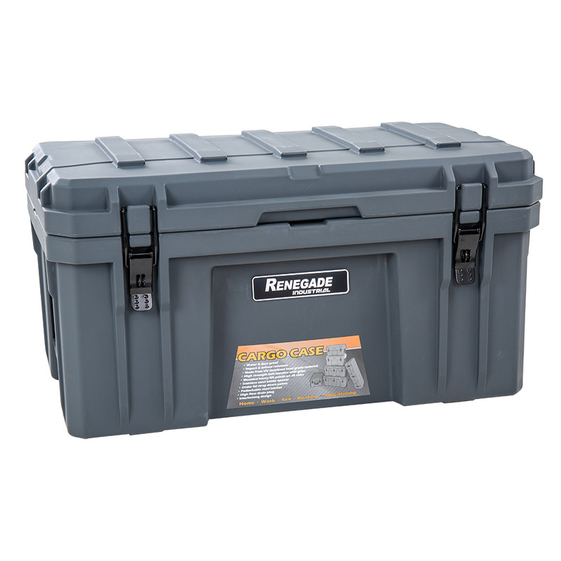 Renegade Industrial 82L Medium LLDPE Grey Tuff Box - TUFF750V3 | TradeTools